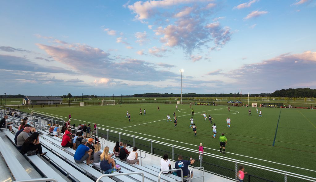 DE Turf Sports Complex | Becker Morgan Group | Architecture & Design