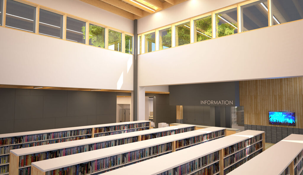 Duck Creek Regional Public Library | Becker Morgan Group | Architecture ...